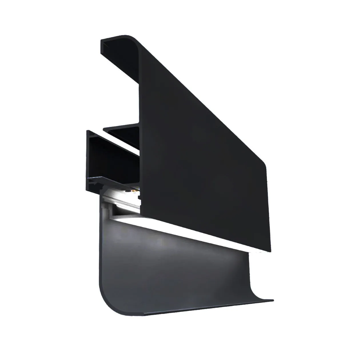 CP 90/LED al.cokla L=3,0m CRNA