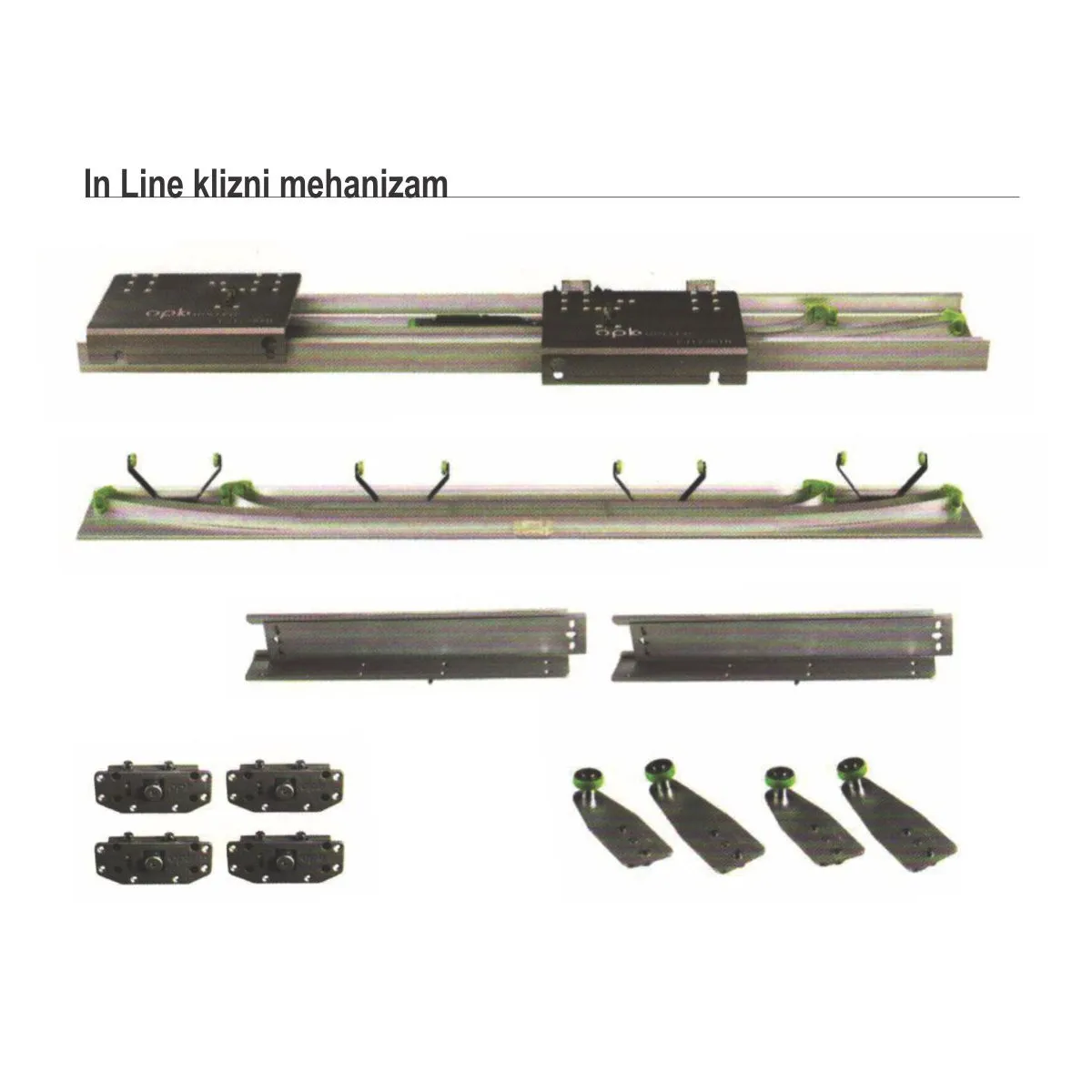 IN LINE manual system 2,55m