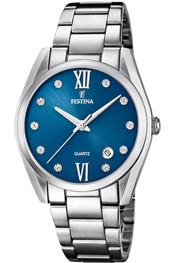 Festina Ženski sat Boyfriend, Plavo-srebrne boje