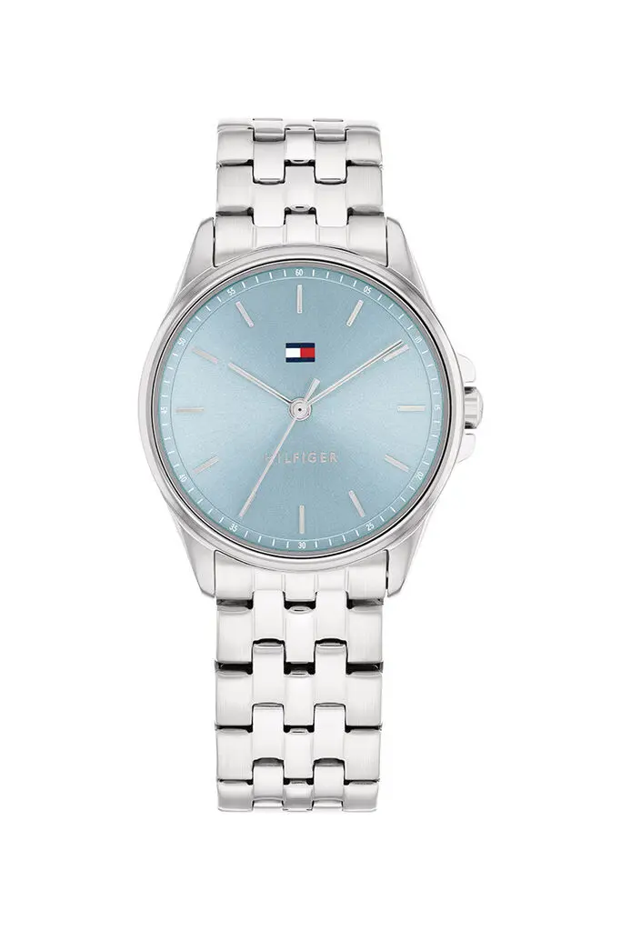 Tommy Hilfiger Ženski kvarcni sat, Plavo-srebrne boje