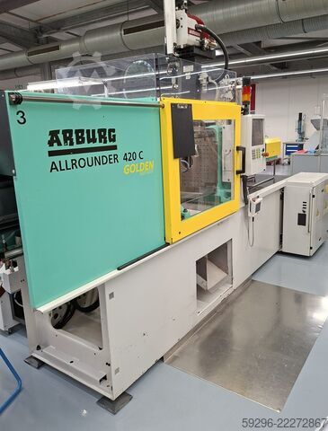 Mašina za brizganje plastike
Arburg 420C 1000-290 ( 2014 )