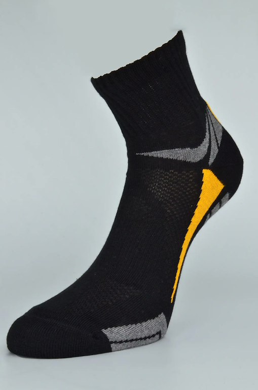 GERBI Sportske čarape Athletic M4 42-44 crne