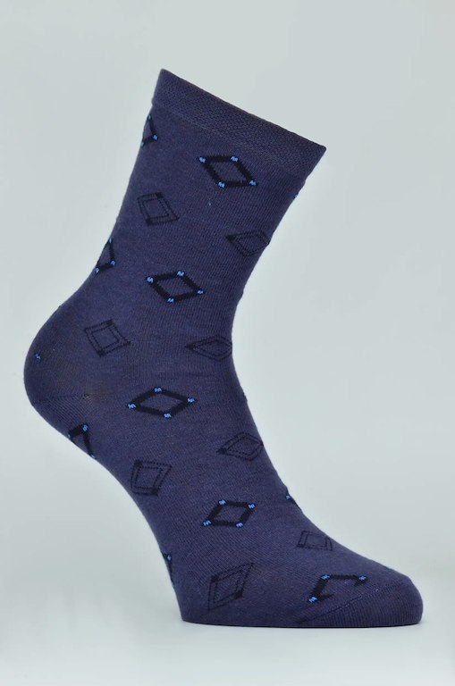 GERBI Pamučne sokne Jockey 39-40 m6 teget