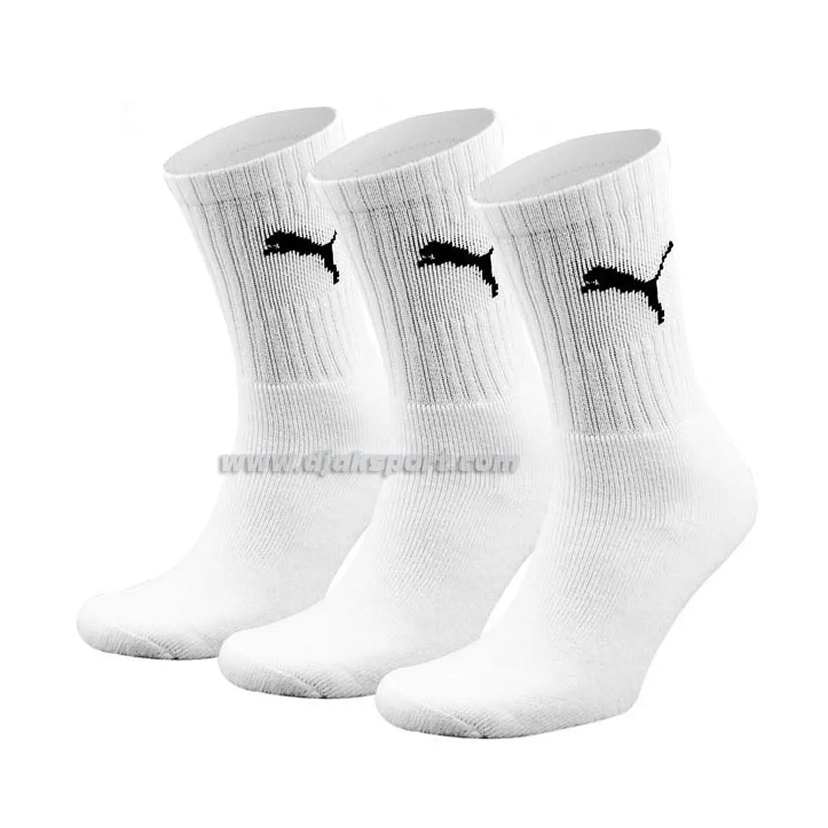 Puma Čarape Sport, 3 para, Bele