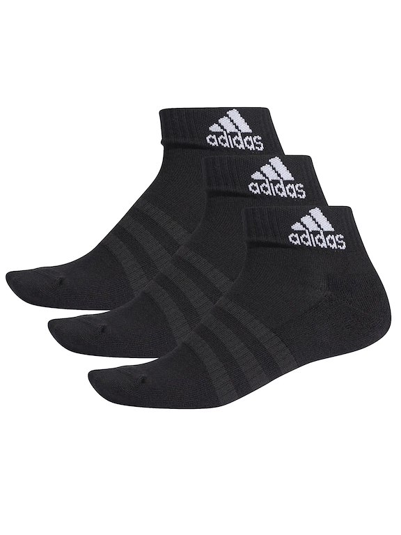 Adidas Čarape CUSH ANK, 3 para, Crne