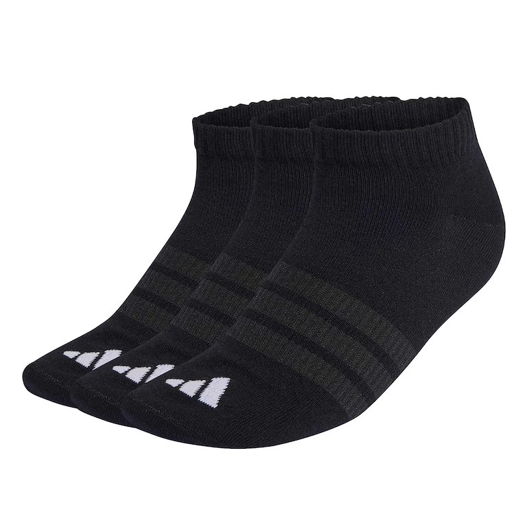 Adidas Čarape T Ess Low 3P, KC9628, Crne
