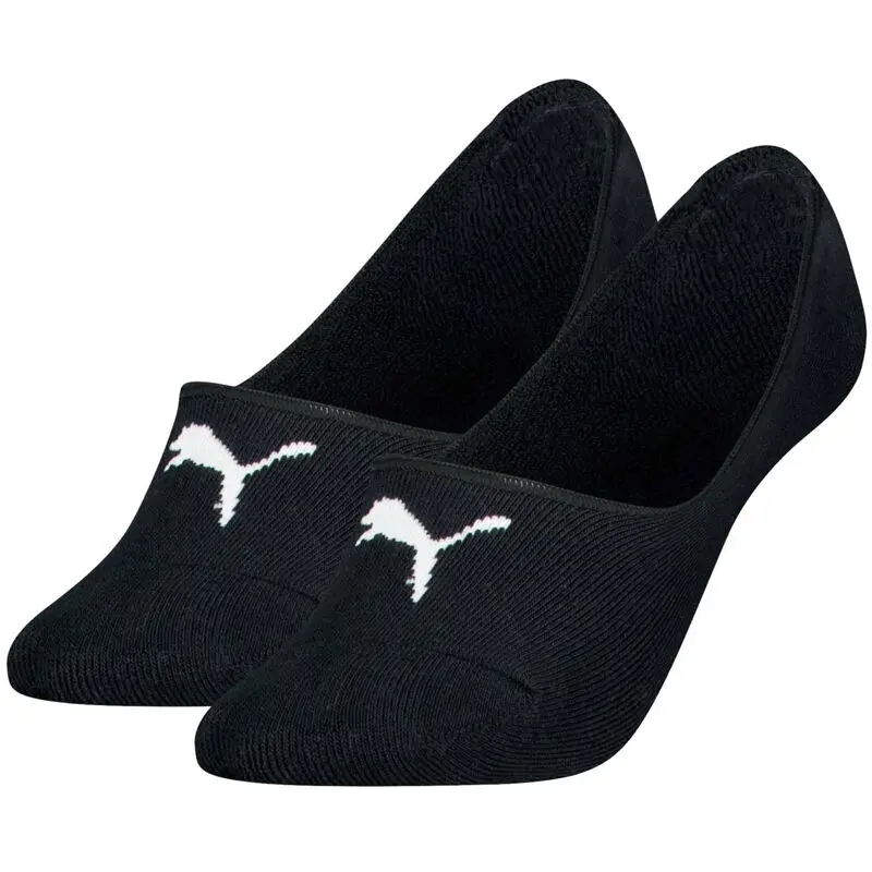 Puma Čarape Cushioned Footie, Crne