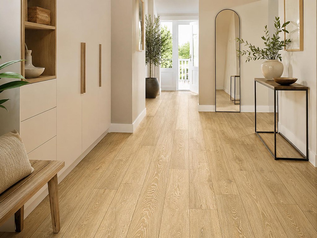 Akcijski laminat Logoclic Eiche Monca – 8 mm, 32/AC4