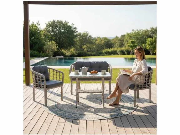 Skye Decor Baštenska garnitura set Manolya