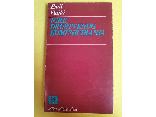 Emil Vlajki - Igre društvenog komuniciranja