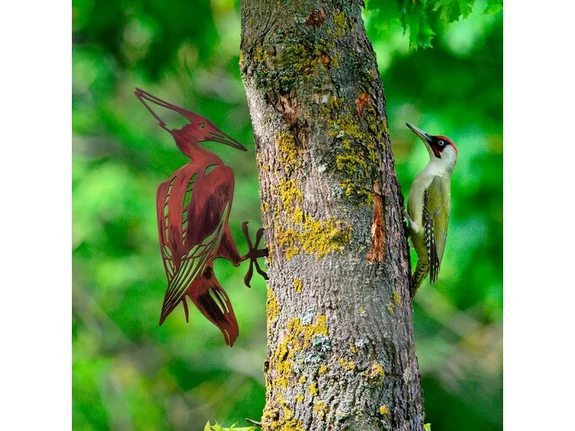 Evila Originals Dekorativna baštenska figura Bird on the branch 30