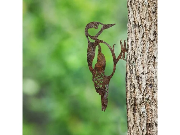 Evila Originals Dekorativna baštenska figura Bird On The Branch 01