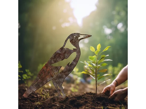 Evila Originals Dekorativna baštenska figura Bird -A 02