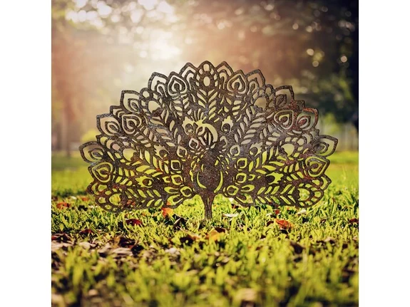 Evila Originals Dekorativna baštenska figura Peacock -A 01