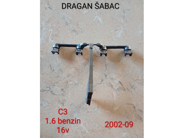 CITROEN C3 instalacija dizni 1.6 benzin 16v 2002-09