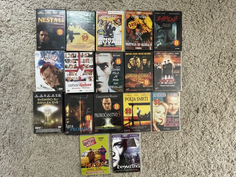 Dvd filmovi lot paket