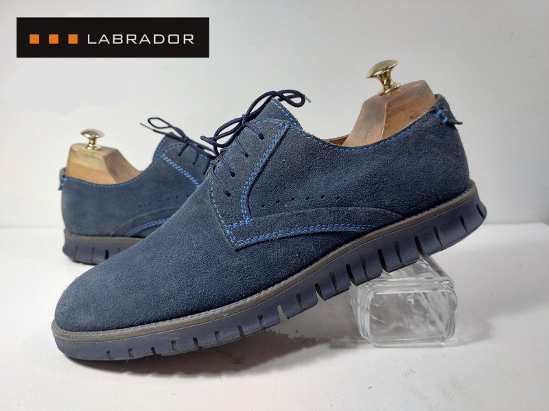 LABRADOR - kožne teget cipele br. 44