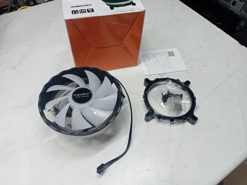 rgb kuler, nov za intel i amd 12cm 65w 1200,1700,1151