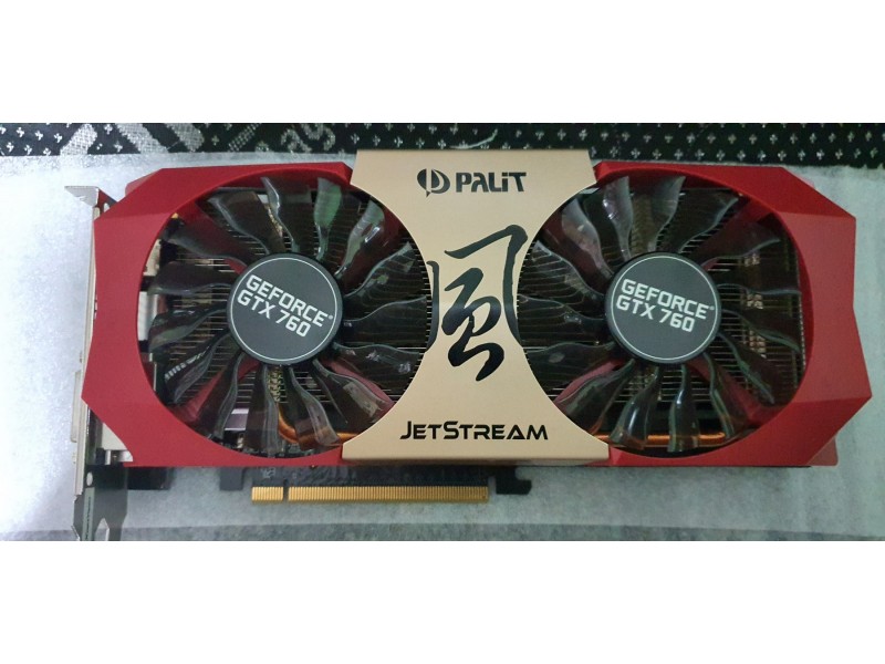 PALIT GTX 760 2GB DX12! JET STREAM SERIES! Kao nova!