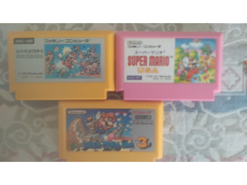 Super Mario Bros. 1 2 3 za original Famicom