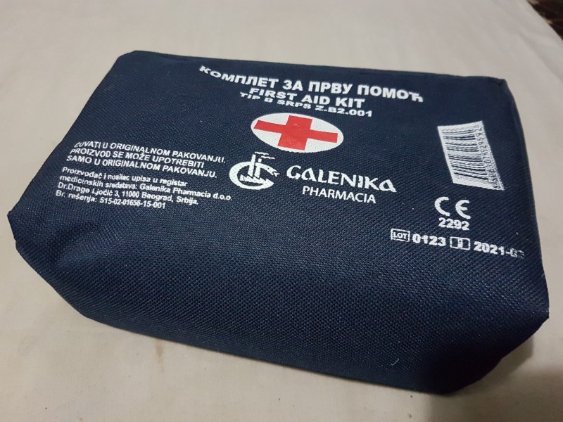 Komplet za prvu pomoć Galenika, tip B ~RASPRODAJA~
