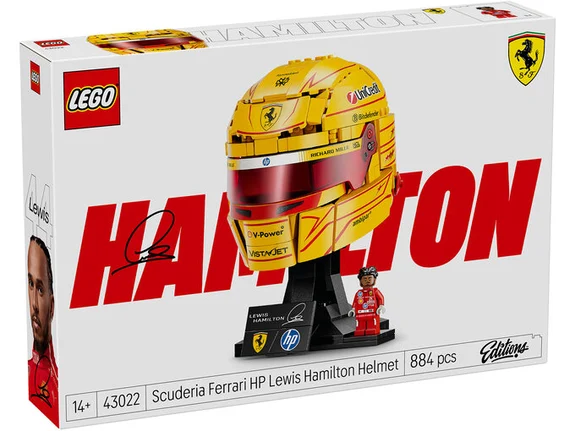 LEGO Kaciga Luisa Hamiltona - Scuderia Ferrari HP 43022