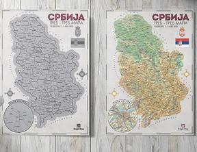 Greb-greb mapa Srbije