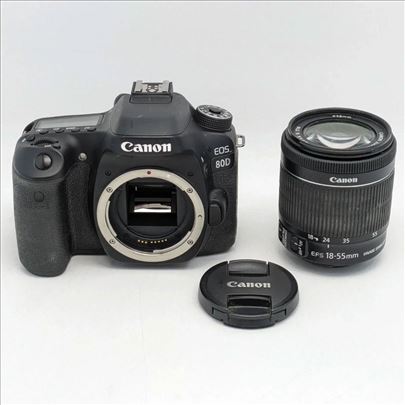 Canon 80D + Canon 18-55mm IS STM