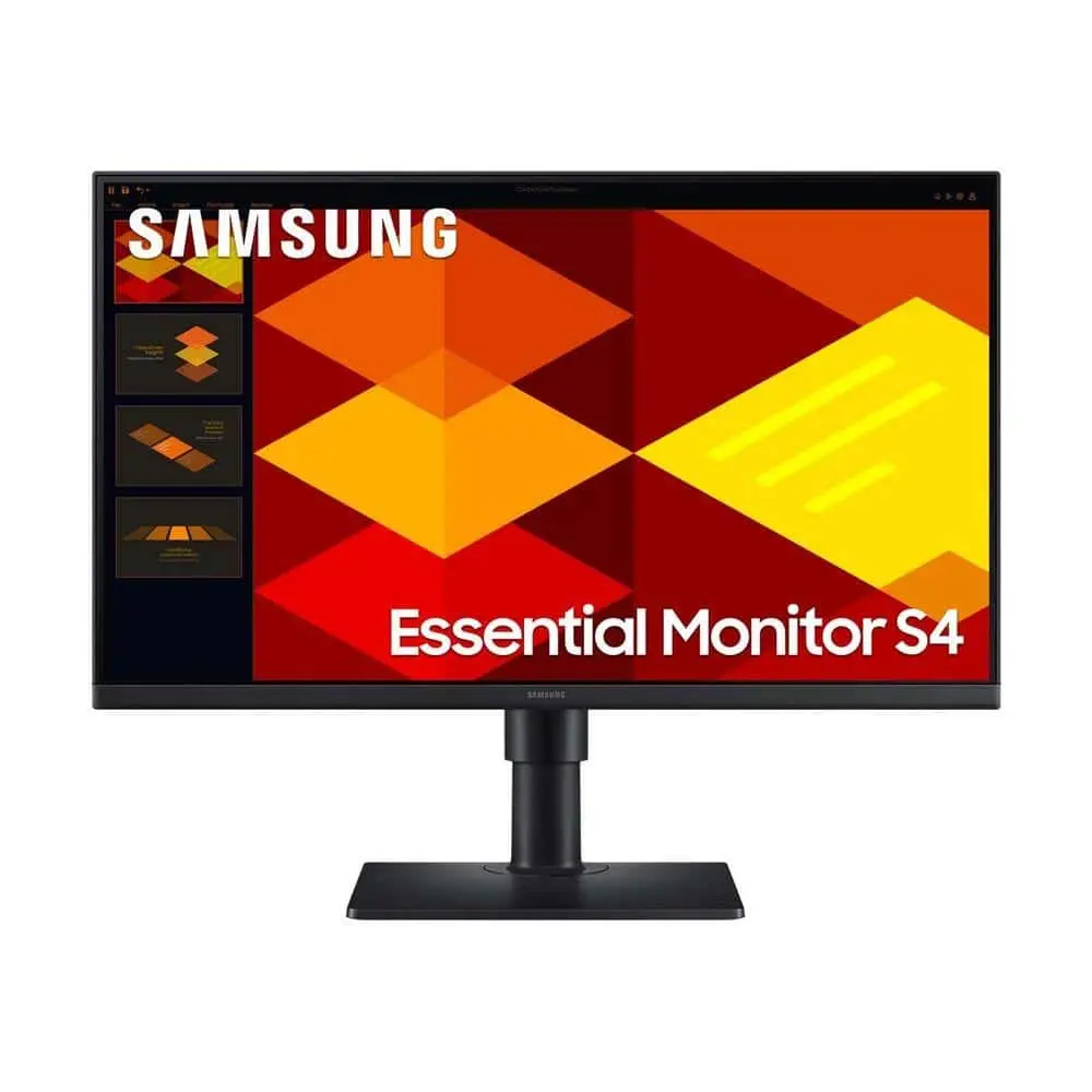 Samsung monitor S40GD, 24" FHD IPS, 100Hz 5ms, crni