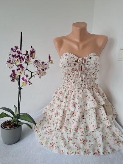 NOVA romanticna mini haljina vel S M