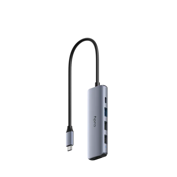 CUDY Adapter-konverter Cudy UH405 USB Tip C 1xUSB-A 3.0/2xUSB-A 2.0/HDMI
