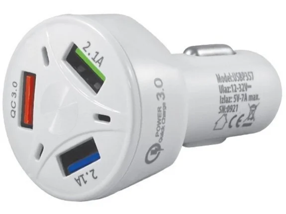 Prosto Auto punjač za telefon USBP357 35W