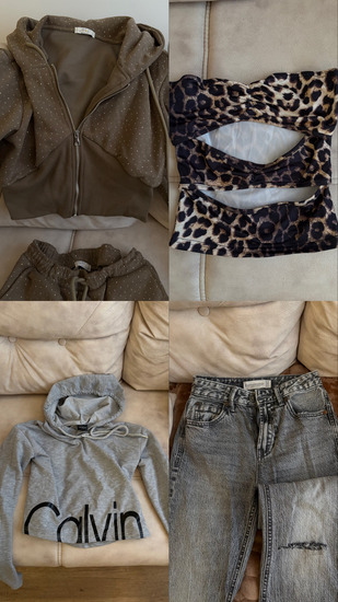 LOT ŽENSKE ODEĆE XS/S Bershka,Calvin Klein…AKCIJA