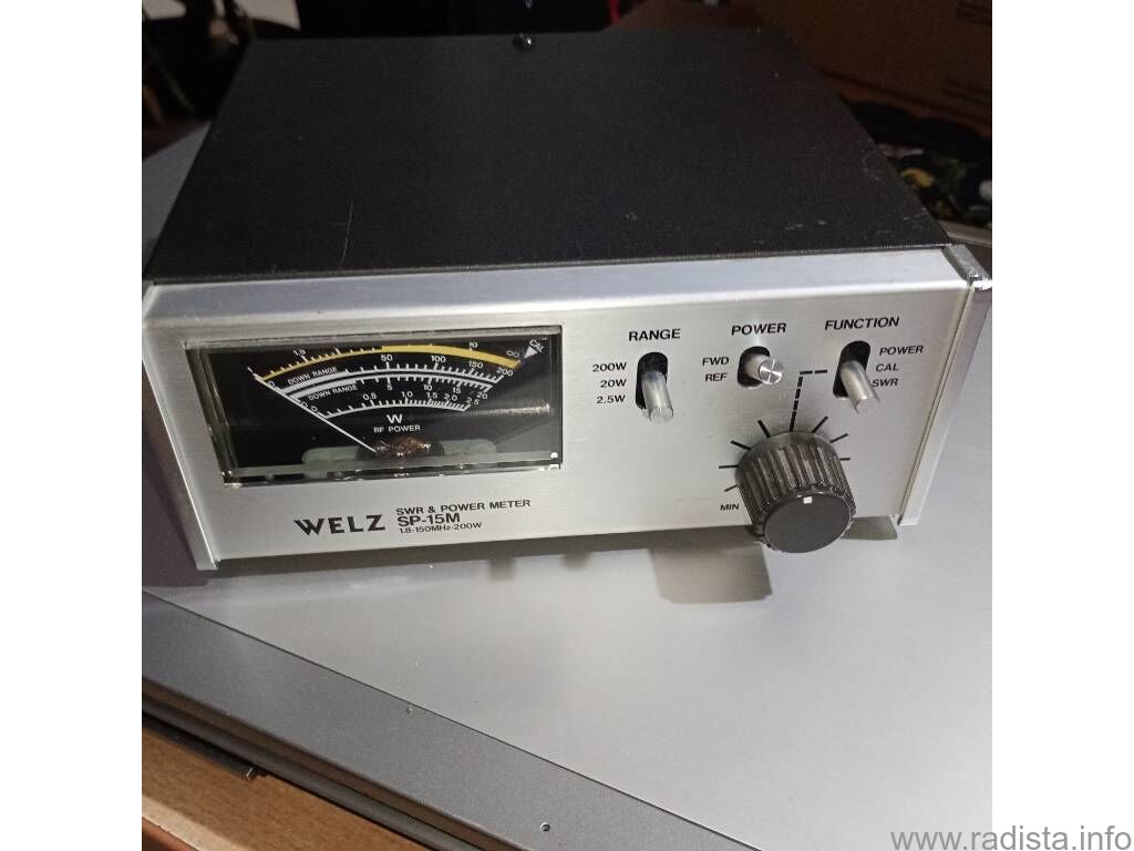 SWR/PWR metar WELZ SP-15M