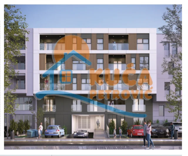 Eksluzivna  novogradnja  u  Čairu, trosoban, III  sprat, 72 m2  plus  70 m2 terasa