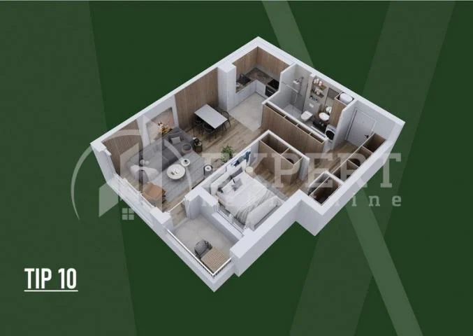 Dvosoban stan u luksuznom stambeno-poslovnom kompleksu