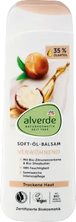 alverde NATURKOSMETIK
Uljani balzam za telo - limun, verbena i ši puter, 250 ml