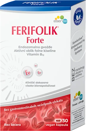esensa
FERIFOLIK Forte, 30 kom
Dodatak ishrani