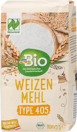 dmBio
Pšenično brašno tip 405, 1 kg