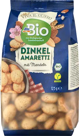 dmBio
Amaretti kolači spelta i badem, 125 g
