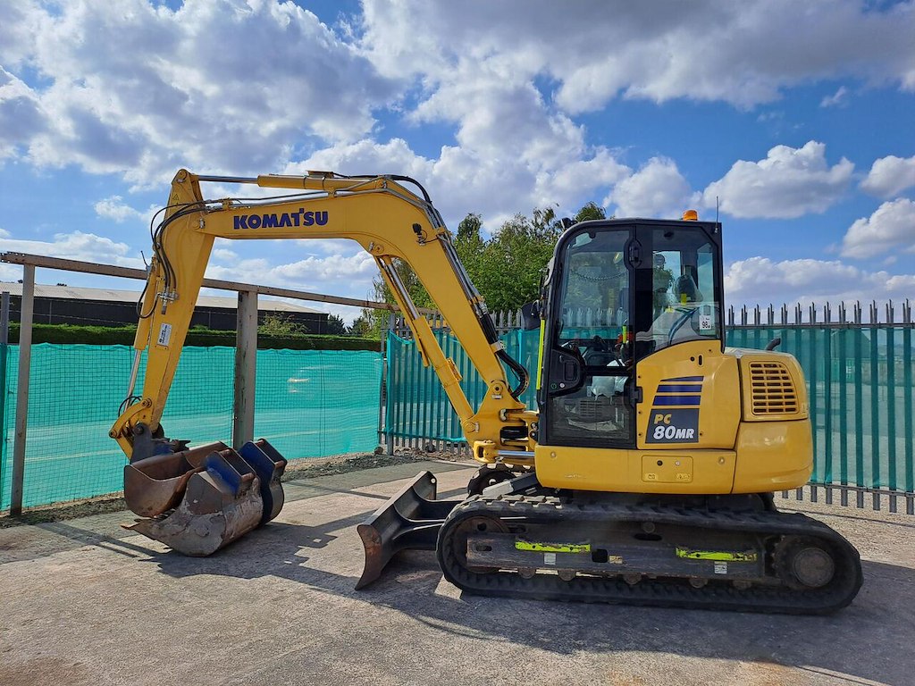 Komatsu PC80MR-5EO mini bager