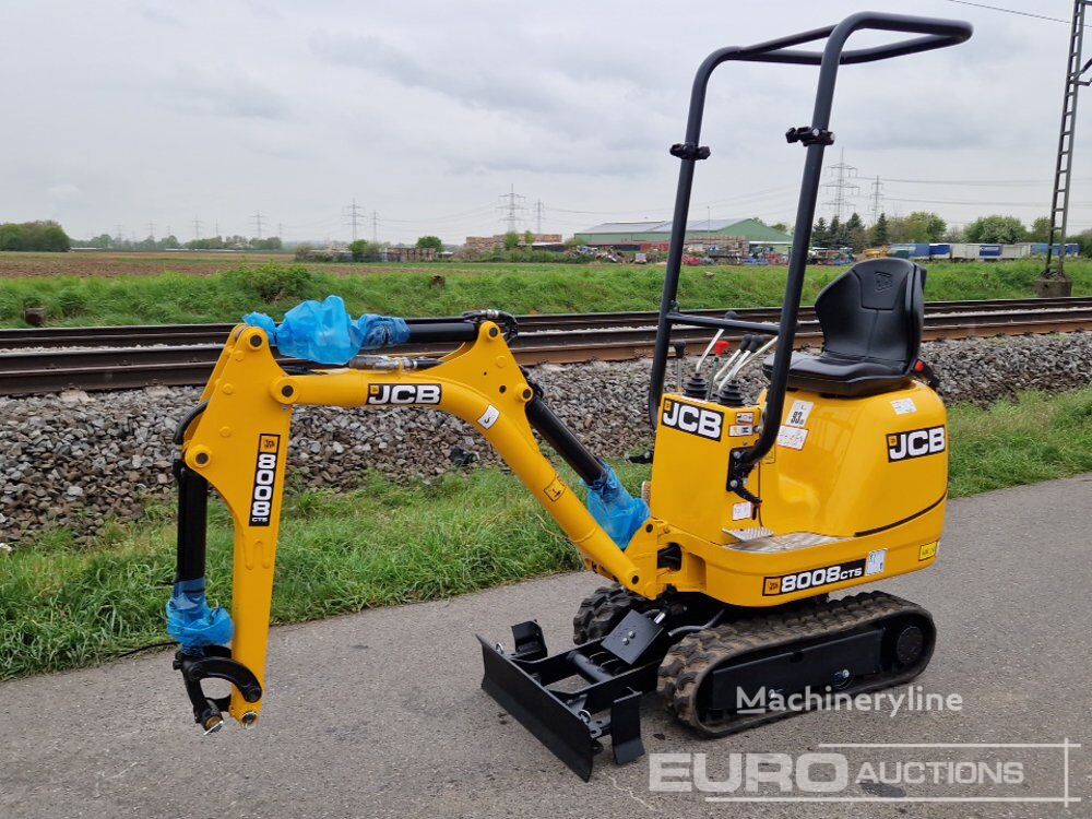Prodaje se JCB 8008 CTS mini bager na aukciji