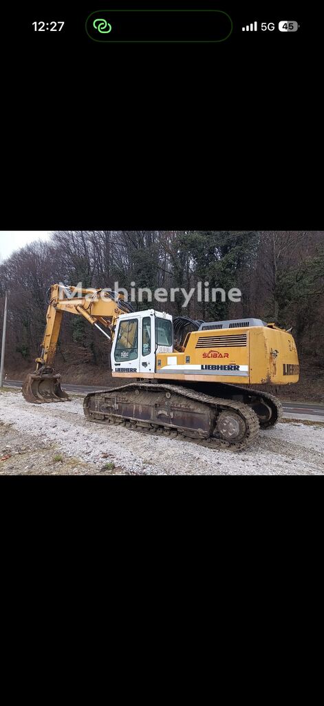 Liebherr bager guseničar