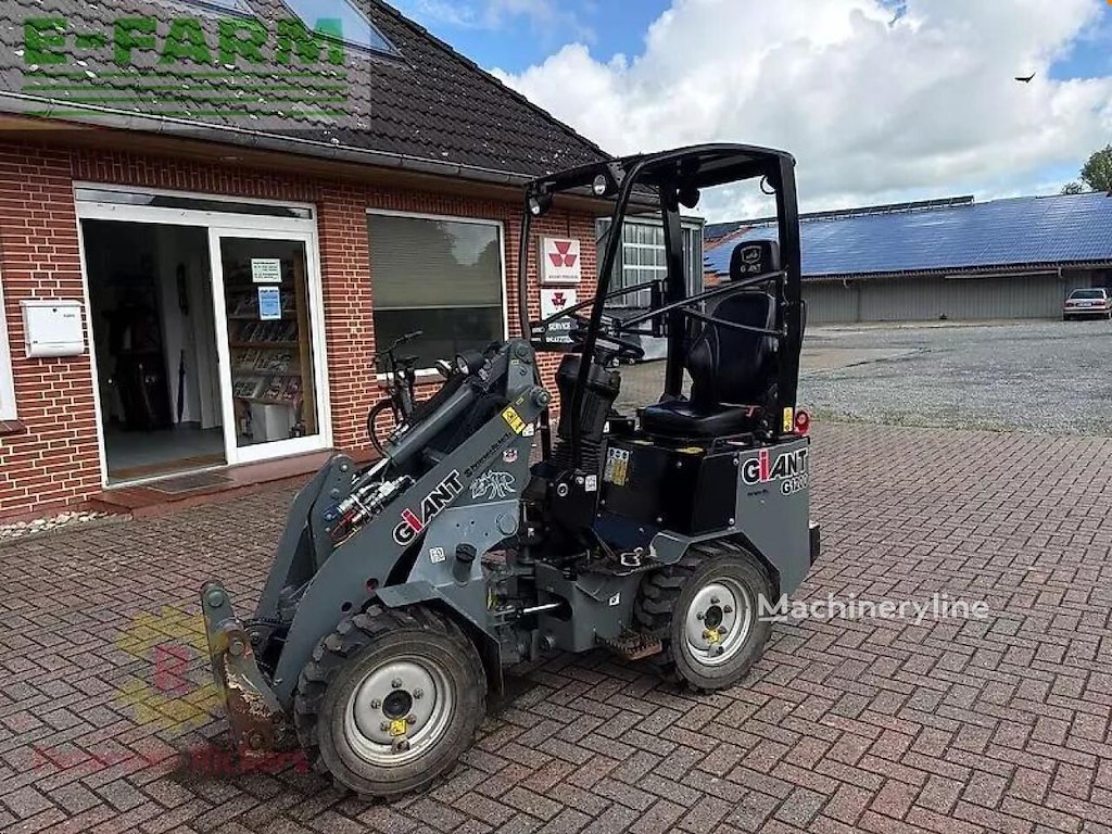 Giant giant g1200 incl. hydr. greifforcke mini bager