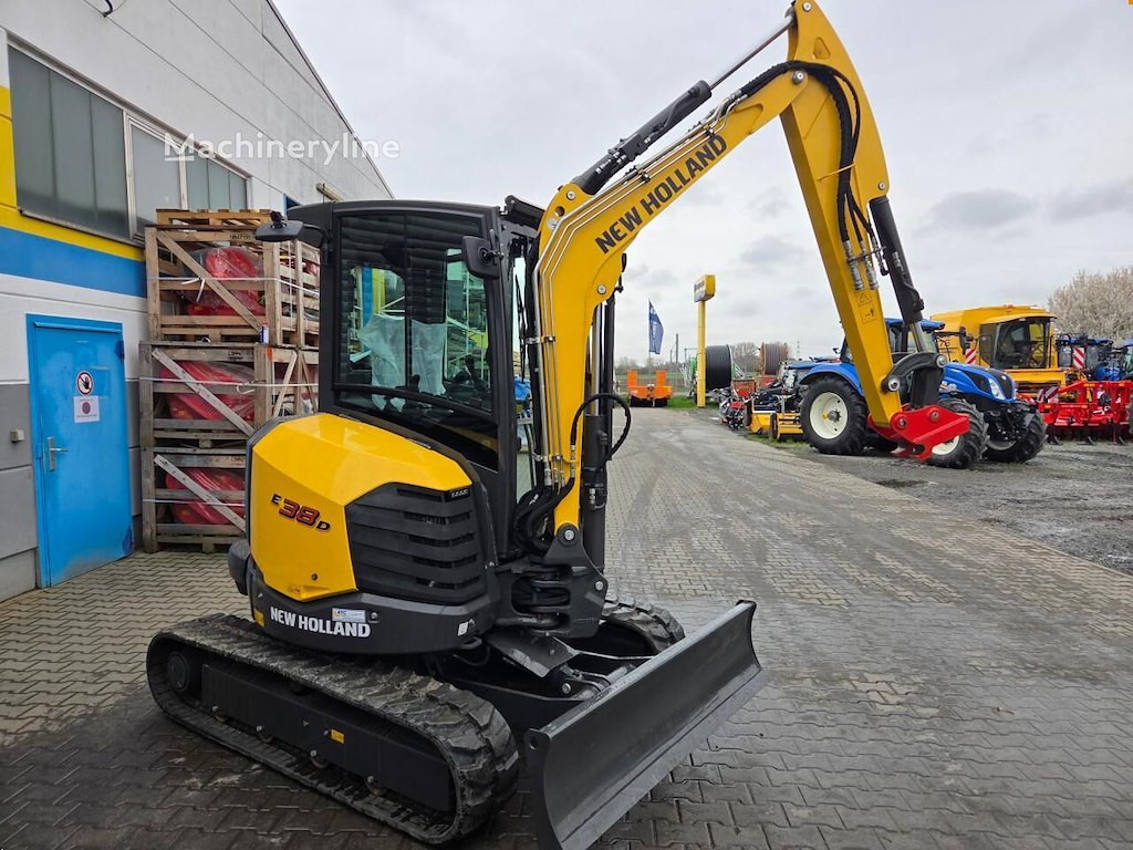 Novi New Holland E38D MINIBAGGER mini bager