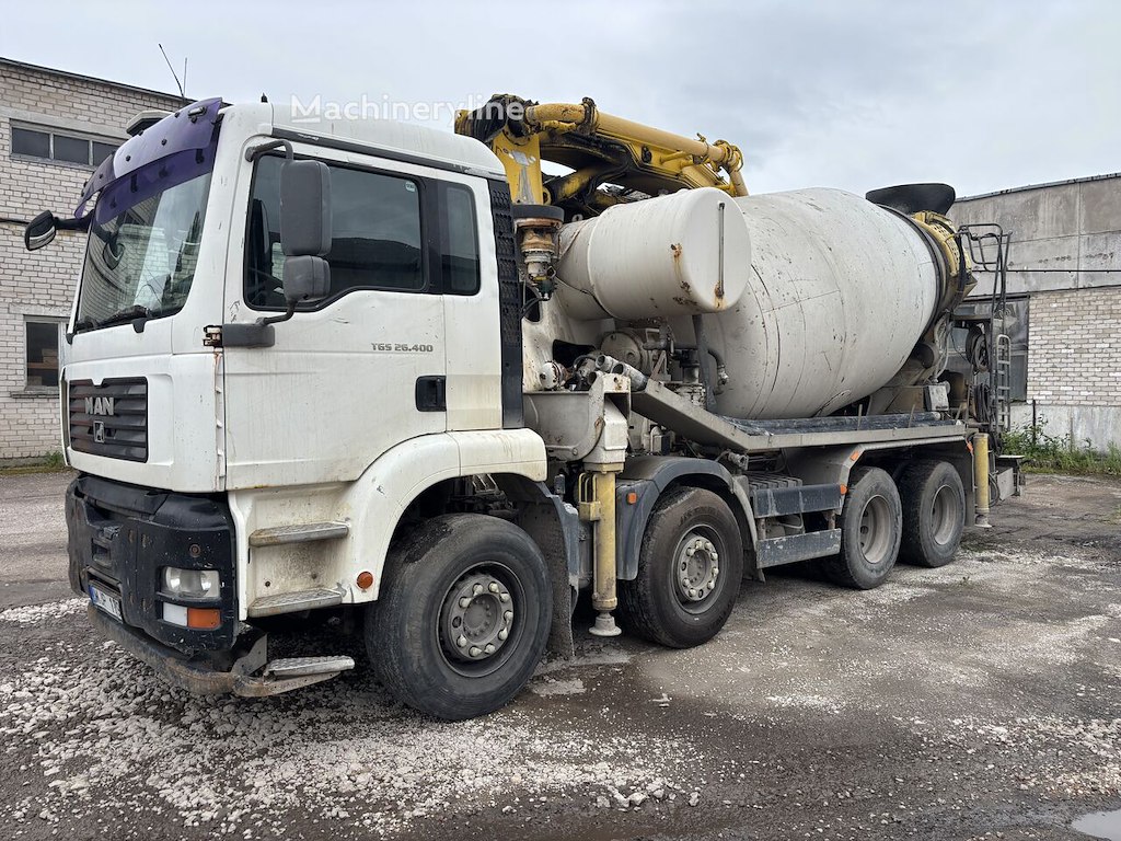 Cifa MAGNUM MK 28.4 na šasiji MAN TGA 32.410 8X4 BB pumpa za beton