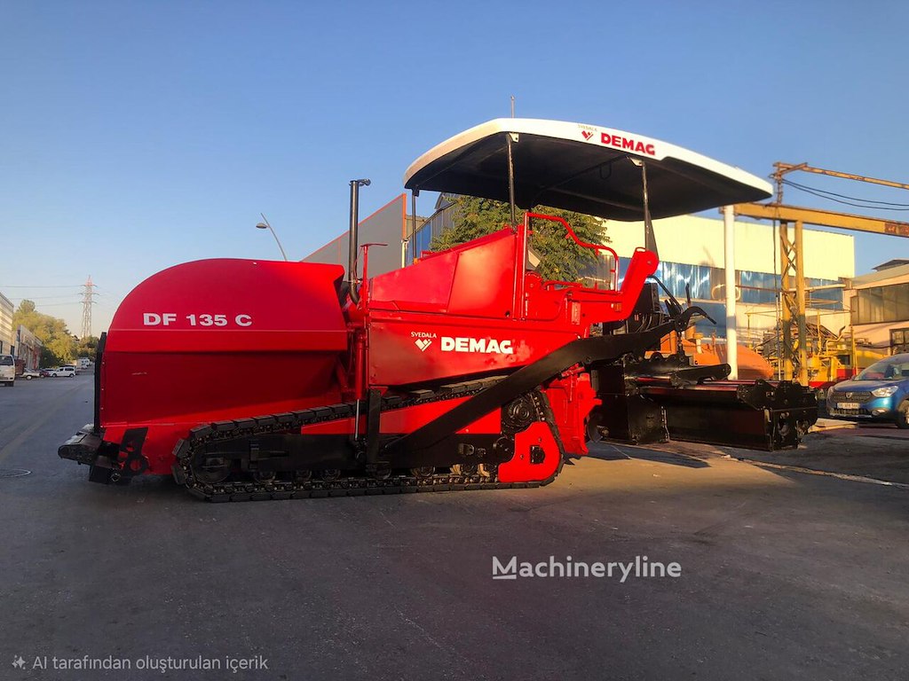 Demag DF 135 asfaltni finišer guseničar
