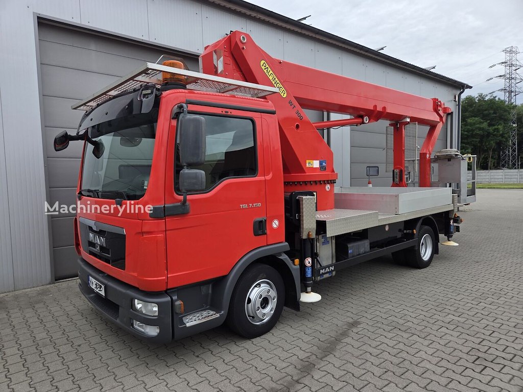 MAN TGL 7.150 - Wumag Palfinger WT 300 auto dizalica s korpom