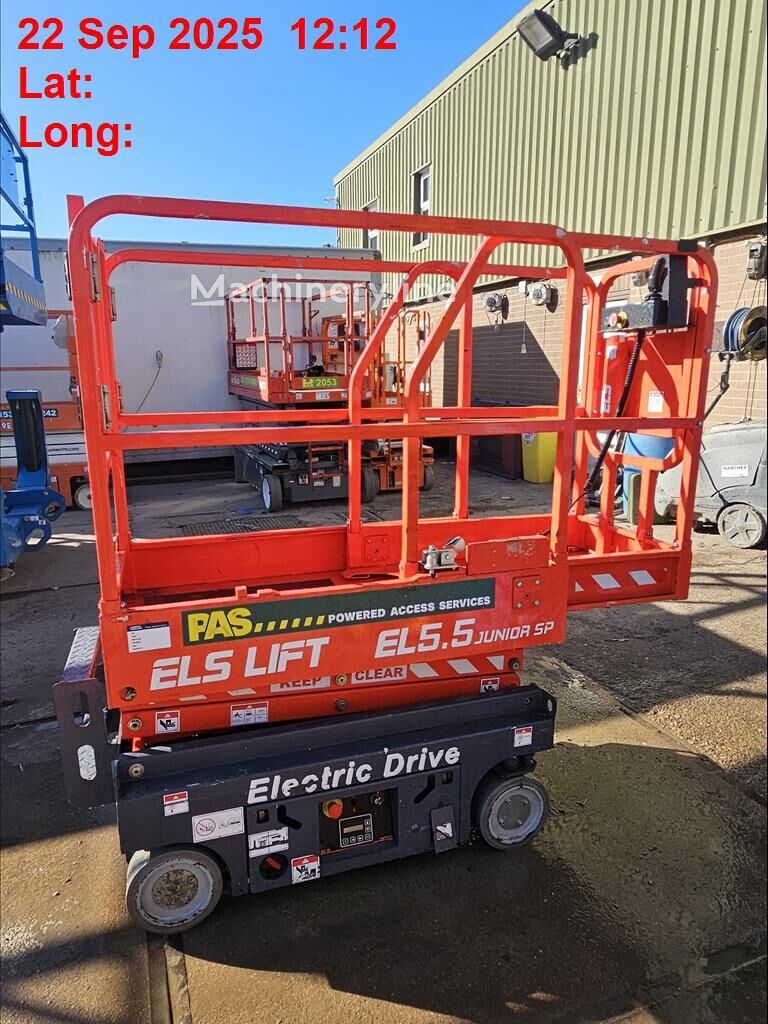 ELS 5.5P Junior Low level Scissor makazasta platforma