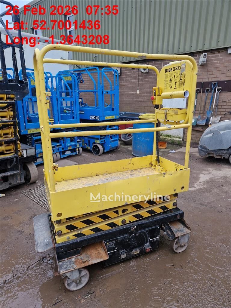 Boss X3 Low level Scissor makazasta platforma